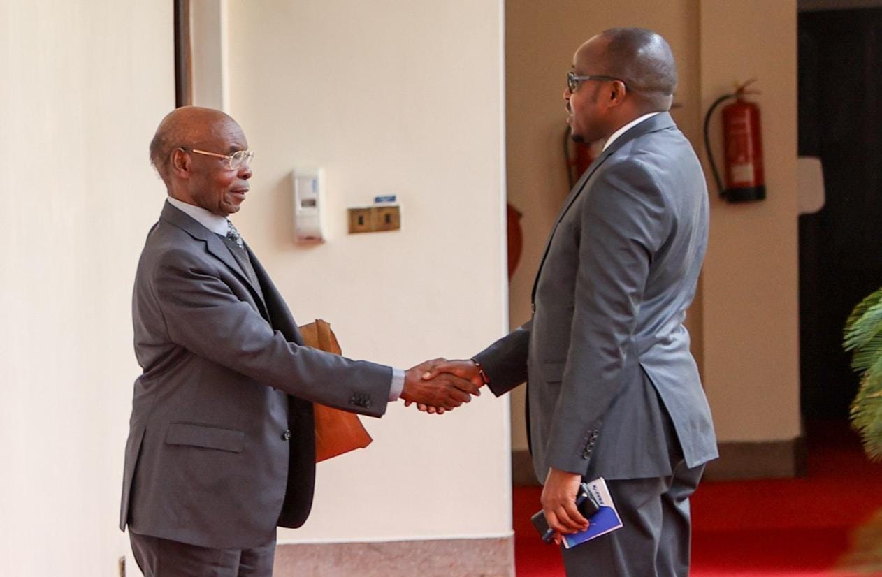 President Ruto Meets SK Macharia At State House