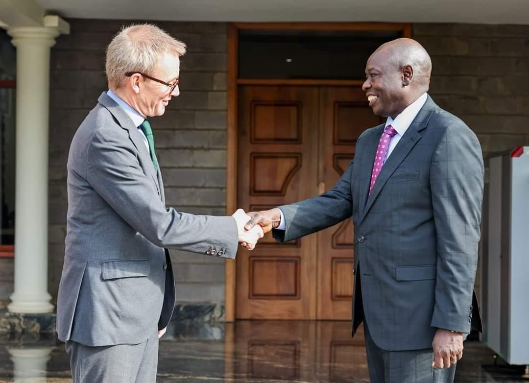 Details Of DP Gachagua’s Meeting With UK High Commissioner Neil Wigan