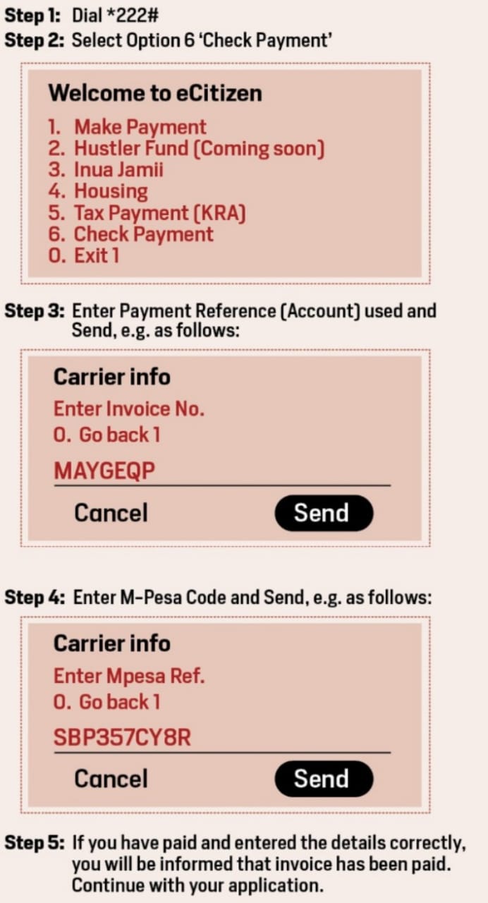 4 Simple Steps on How to Check if KUCCPS Application Payment Has ...
