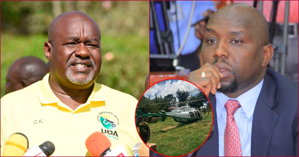 CS Murkomen, Caleb Kositany Involved in Helicopter Accident