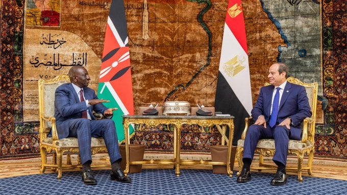 Details of Ruto's 2-Day Visit to Egypt