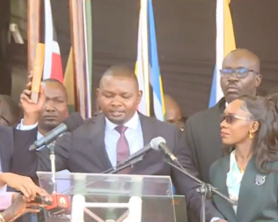 Isaac Mutuma Sworn in As Meru Governor