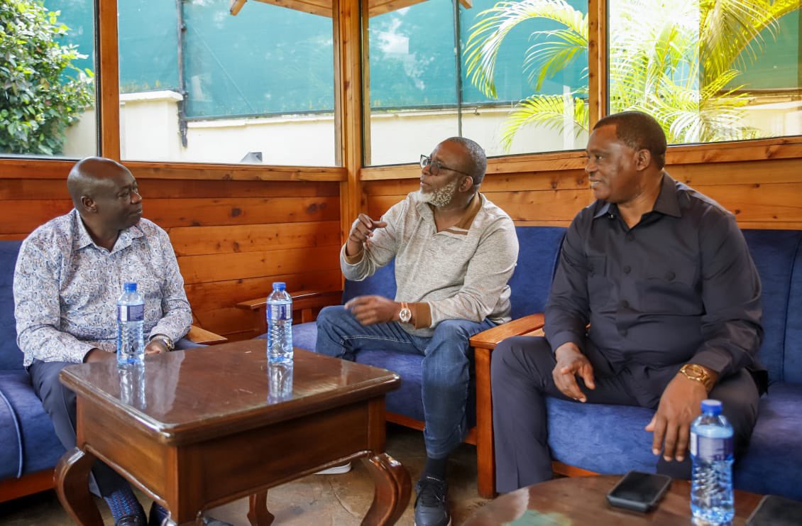 Gachagua Meets Linturi and Muturi, Shares Quote [Photos]