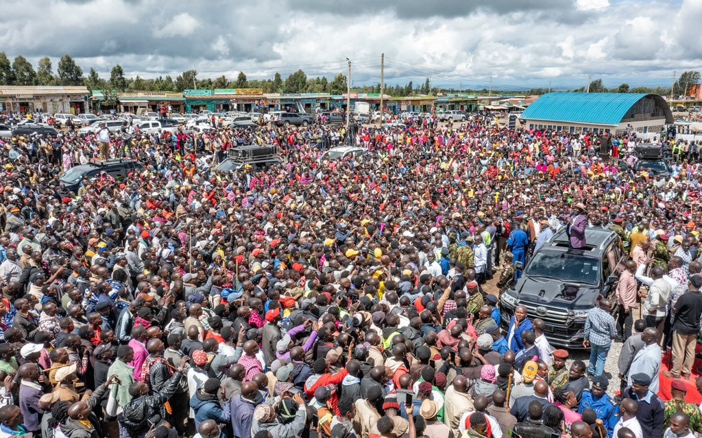 Ruto Allocates 6,000 Acres of Kedong Ranch to Locals During Narok Tour